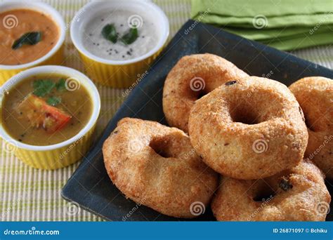 Vada Sambhar Stock Image Image Of Southern India Indian 26871097