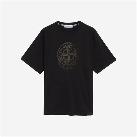 스톤 아일랜드 2rc87 리플렉티브 원 프린트 블랙 24ss Stone Island Kream