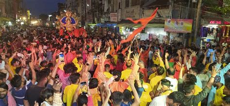 Video बप्पा को विदाई देने उमड़ा शहर Video City Gathered To Bid