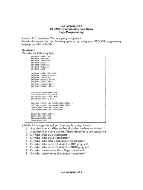 Lab Assignment 3 Pdf Programming Language Electrical Resistance