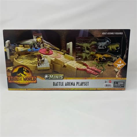 Toys Mattel Jurassic World Dominion Minis Battle Arenaplayset