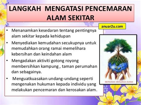 Cara Memelihara Alam Sekitar