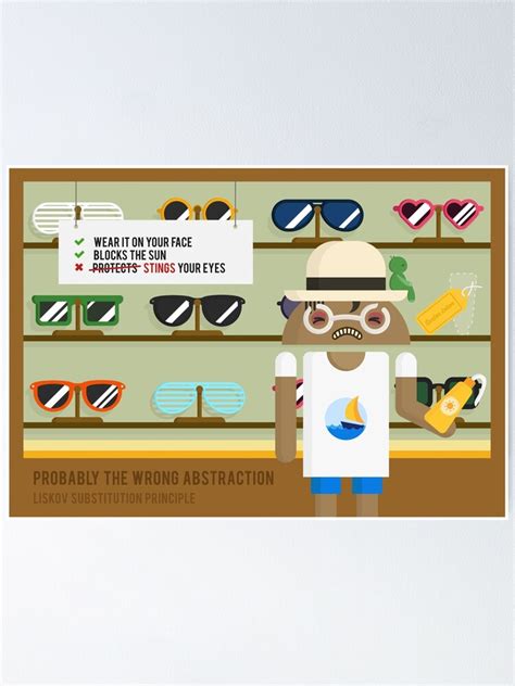 Liskovs Substitution Principle Solid Poster For Sale By Novoda