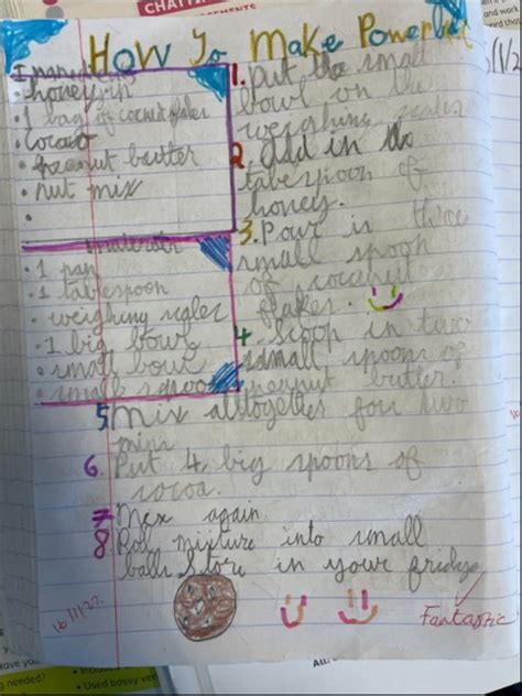 Procedural Writing 3rd Class