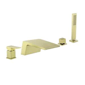 Reviews For Single Handle Wall Mount Roman Tub Faucet With Hand Shower