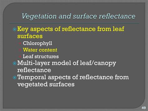 Ppt Part Ii Remote Sensing Using Reflected Visible And Infrared