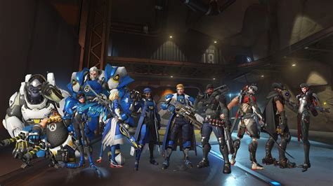 Overwatch Team In Squad Uniform R Overwatch