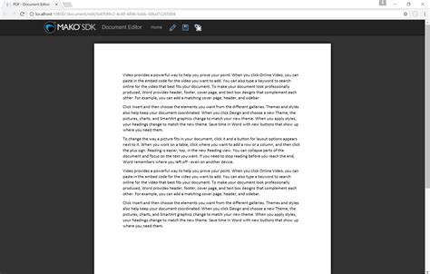 Using The Mako Sdk For Print To Web Workflows Global Graphics Software Shed