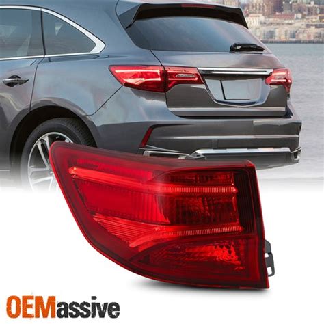 For 2014 2020 Acura Mdx Led Tail Light Outer Rear Brake Lamp Driver