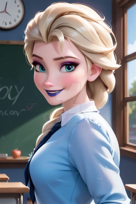 School Teacher Elsa 4 By Bearhow On Deviantart