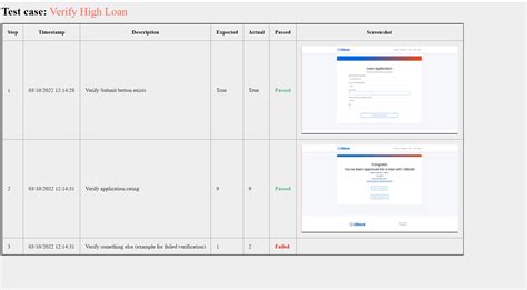 Test Case Html Report Rpa Component Uipath Marketplace Overview