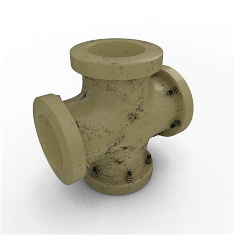 3d Industrial Pipeline Pbr Turbosquid 1252278