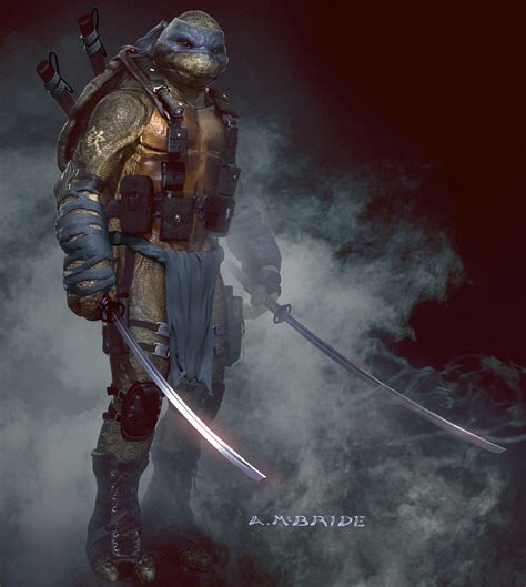 Tmnt Leonardo Concept 2011 Paramount By Aaron Mcbride Rimaginaryhybrids