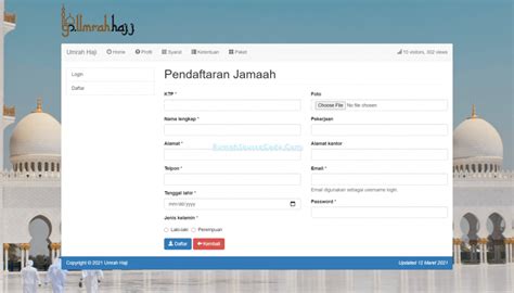 Source Code Sistem Informasi Umrah Haji PHP TugasAkhir Id