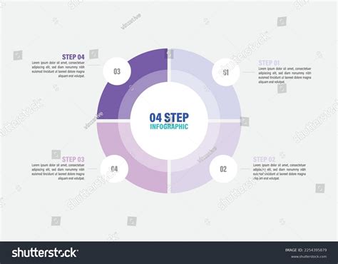 Puzzle Pie Chart Four Photos Images Pictures Shutterstock
