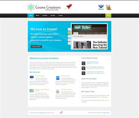 10 Best Jquery Ui Templates Free Premium Templates