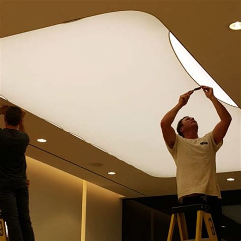Baffle Ceiling Paraline Metal Baffles Usg Me Khubrat Altameer Co