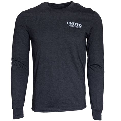 Ucw Long Sleeve Tee Black United Call Works