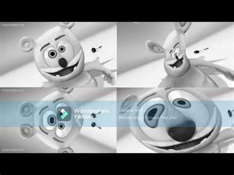 Gummy Bear Song Hd Four Black And White Versions At Once Youtube