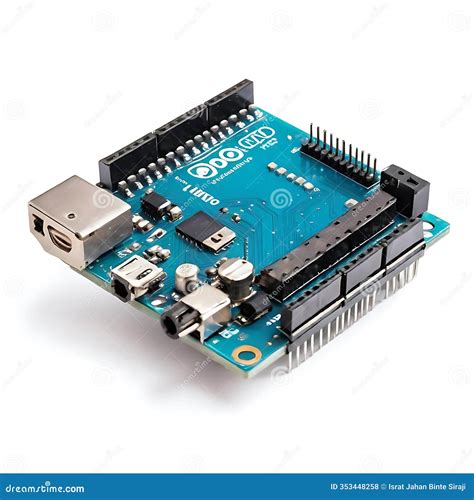 Arduino Hardware Seamless Blueprints Vector Illustration