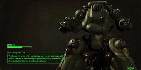 Fallout 4 10 Things You Didnt Know About Sentry Bots