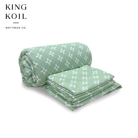First Knight Premium Microfiber Comforter Set Brown Color Shopee