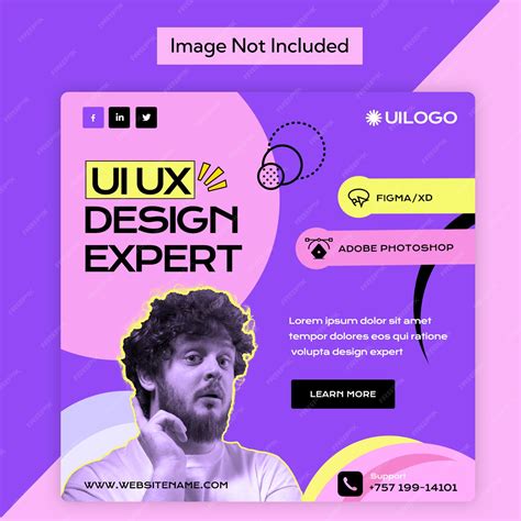 Premium Psd Ui Ux Design Expert And Graphic Design Agency Instagram Facebook Social Post Template