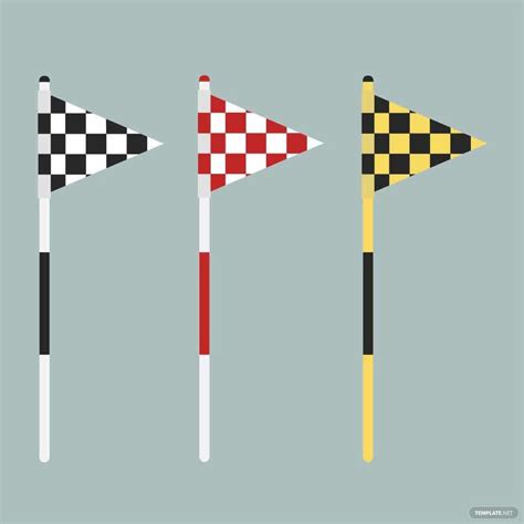Waving Triangle Flag Vector In Illustrator Svg Eps Png  Download