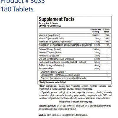 Renal Plus Glandular and Nutritional Support for Optimal Renal Function ...