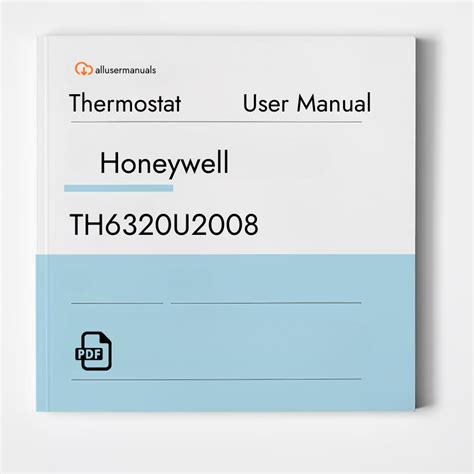 Honeywell Thermostat Th8320u1008 Manual Download