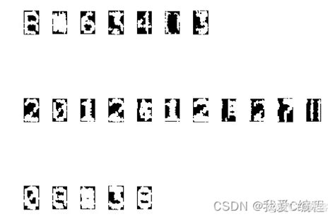 m基于MATLAB的发票数字信息识别算法仿真 通过形态学处理进行字符分割 通过模板匹配实现数字字母识别 我爱C编程 博客园