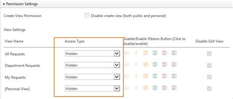 How To Set Default Permissions For Views In A Sharepoint List Columnview Permission