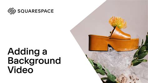 Adding A Background Video Squarespace 70 Tutorial Youtube
