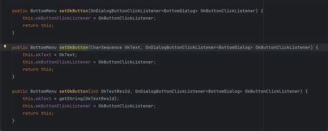 【bug反馈】bottommenu的一些回调里的dialog类型为bottomdialog，导致需要强转一下才能用 · Issue 344 · Kongzuedialogx · Github