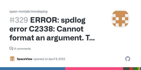 Error Spdlog Error C2338 Cannot Format An Argument To Make Type T