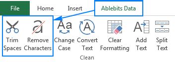 How To Remove Blank Spaces In Excel Leading Trailing Non Breaking