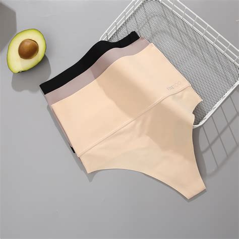 Finetoo Bodyshaper High Waist Seamless Thong Women Anti Bacteria