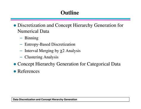 Solution Data Discretization And Concept Hierarchy Generation Studypool