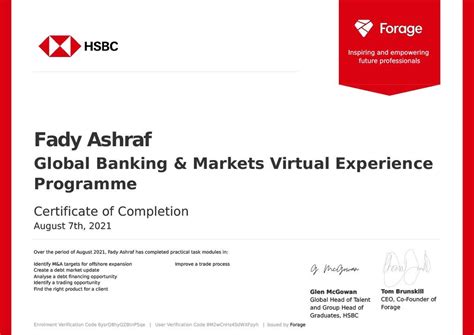 Fady Ashraf On Linkedin Hsbc Forage