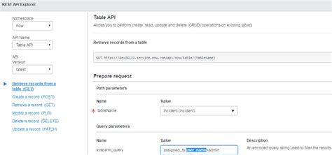 solved sysparm query for getting records from incident ta