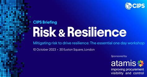 Attending Cips Workshop On Procurement Risk And Resilience Richard