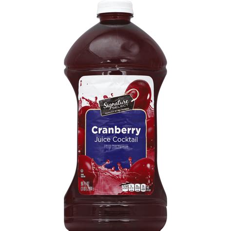 Signature Select Juice Cocktail Cranberry 96 Fl Oz Delivery Or