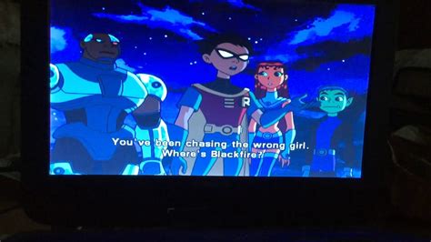 Starfire And Blackfire Fight Youtube
