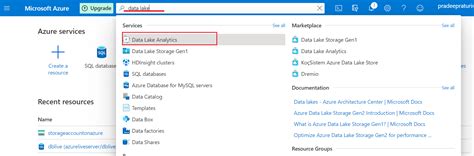 Azure Data Lake Storage Account Sql Bi Tutorials