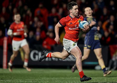 Munster Rugby Paddy Patterson Runs In The Bonus Point Try
