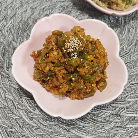 돼지고기 고추볶음다진고추볶음 밑반찬은 물론 활용하기 좋아요