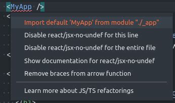 Vs Code Auto Import Of React Components Broken In Vs Code Next Js React Jsx Typescript