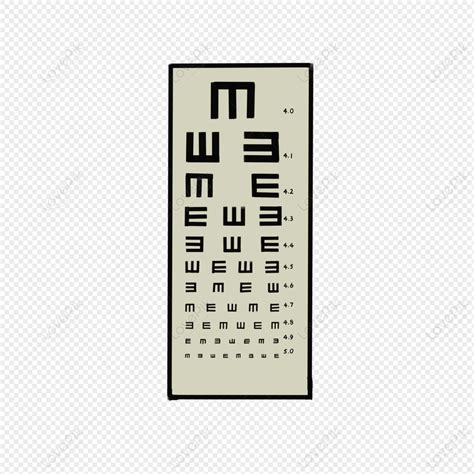 Eye Chart Art Type Art Deco Eye White Free Png And Clipart Image For