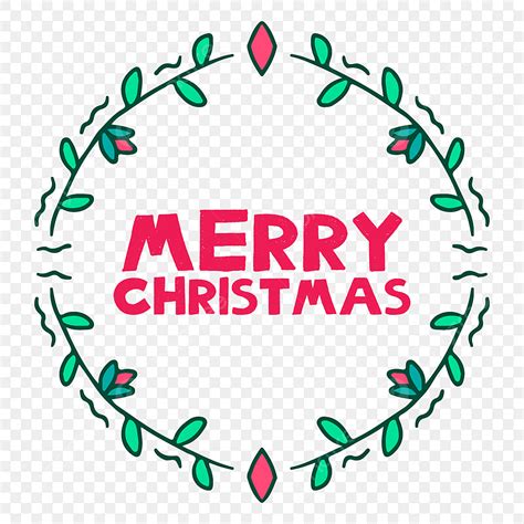 손 Hipster 스타일로 크리스마스 화 환 디자인 그리기 크리스마스 화환 장식 Png 일러스트 및 벡터 에 대한 무료 다운로드 Pngtree