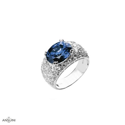 Aral Color Plus Sapphire Ring Ansuini Gioielli